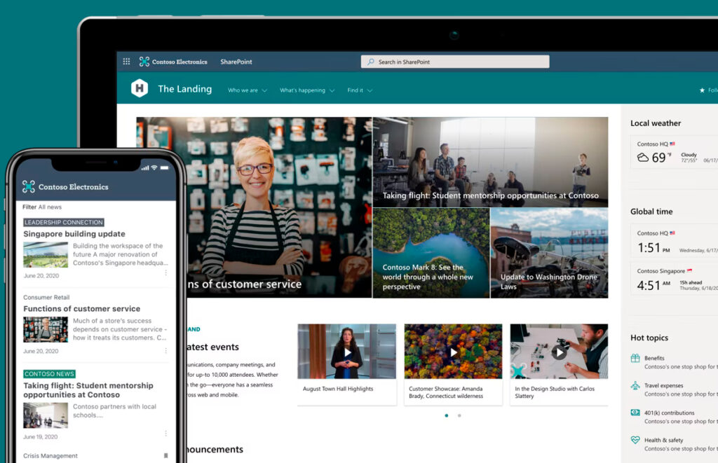 SharePoint – Soluciones en la nube